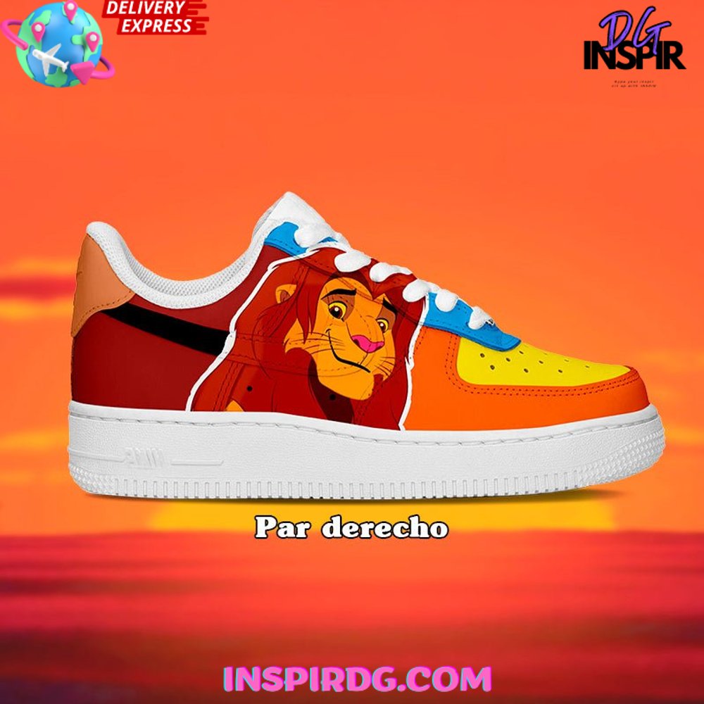 Lion King x Nike Limited Edition Air Force 1 - InspirDG