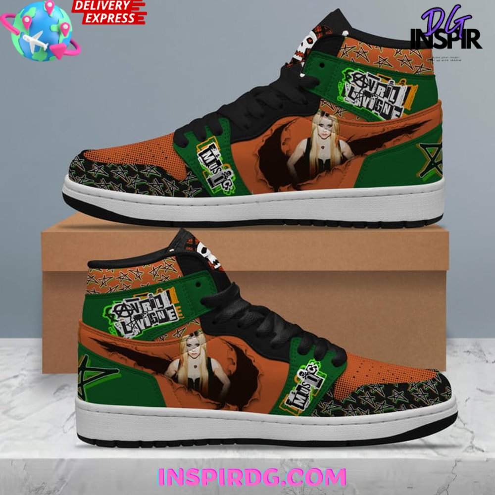 Avril Lavigne's Greatest Hits Tour Limited Edition Air Jordan 1 - InspirDG