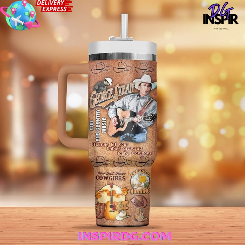 George Strait Limited Edition Stanley Tumbler - InspirDG