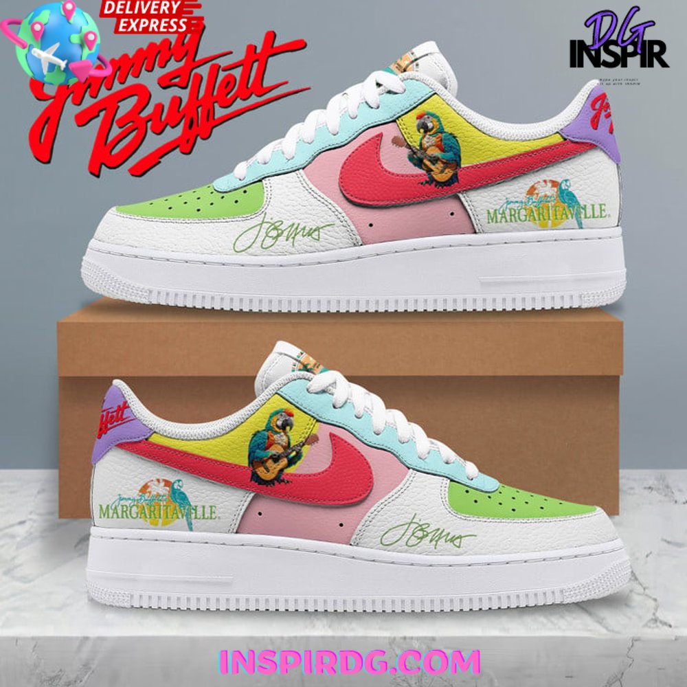 Jimmy Buffett Margaritaville Collab Nike Limited Edition Air Force 1 ...