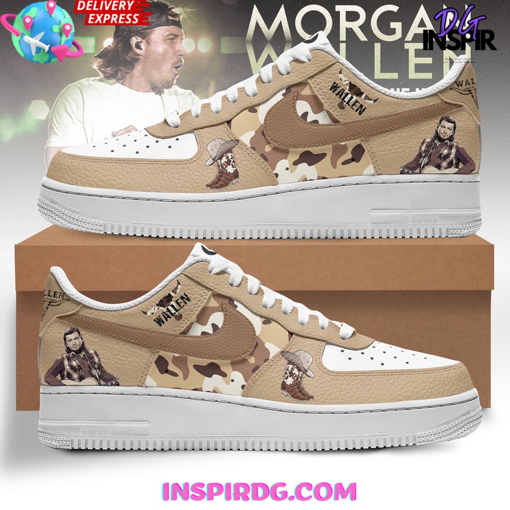Morgan Wallen Limited Edition Air Force 1 - InspirDG