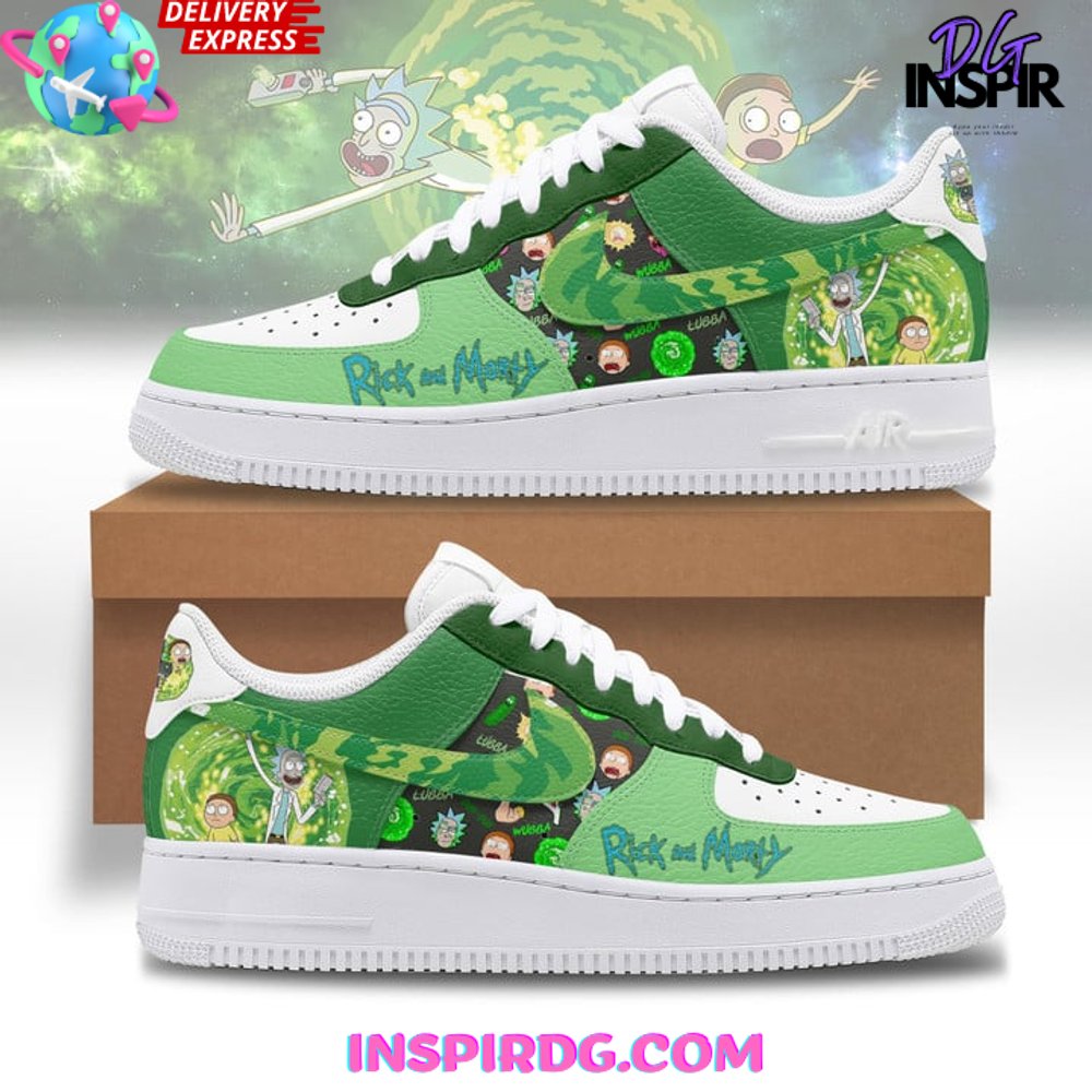Rick and Morty x Nike Limited Edition Air Force 1 - InspirDG