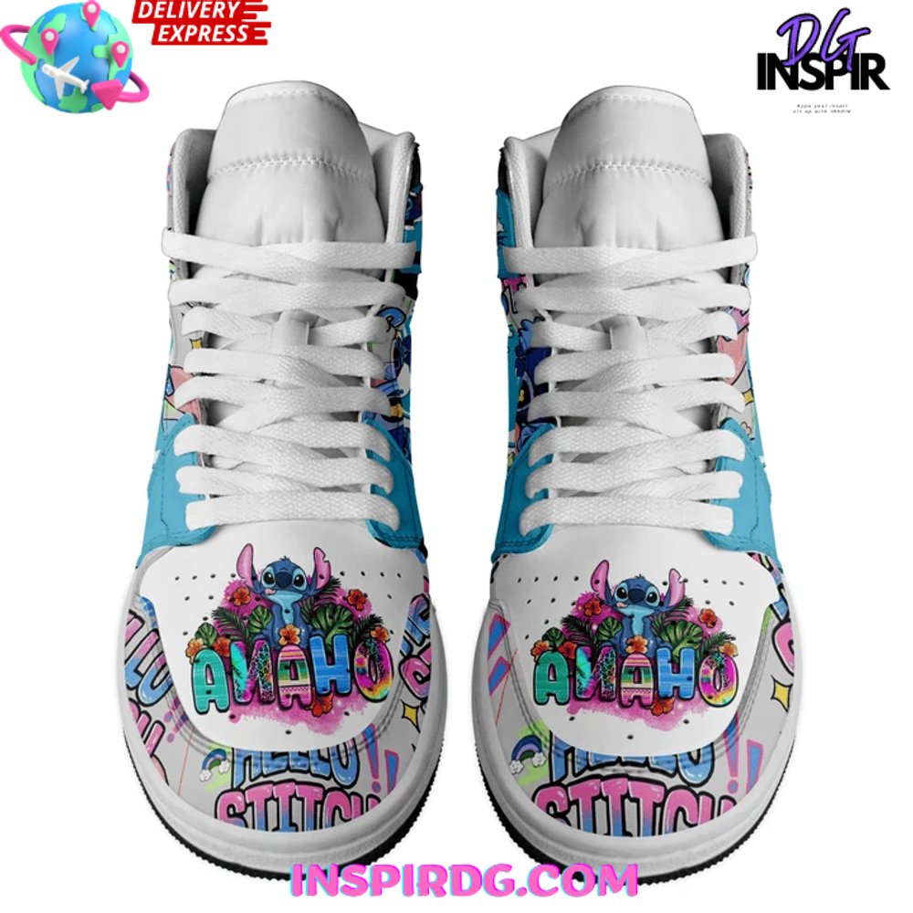 Stitch (Lilo & Stitch) Disney Limited Edition Air Jordan 1 - InspirDG