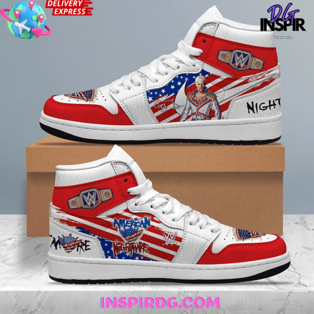 WWE Cody Rhodes Nightmare Champions Air Jordan 1 - InspirDG