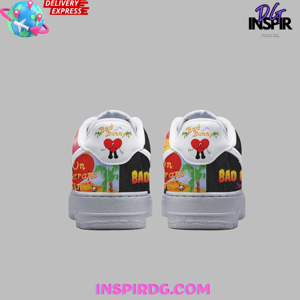 Bad Bunny x 100PRE Album Limited Edition Air Force 1 - InspirDG