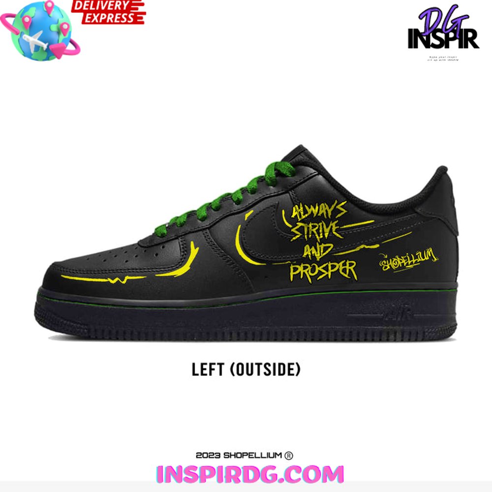 ASAP Rocky x NFS Unbound Limited Edition Air Force 1 - InspirDG