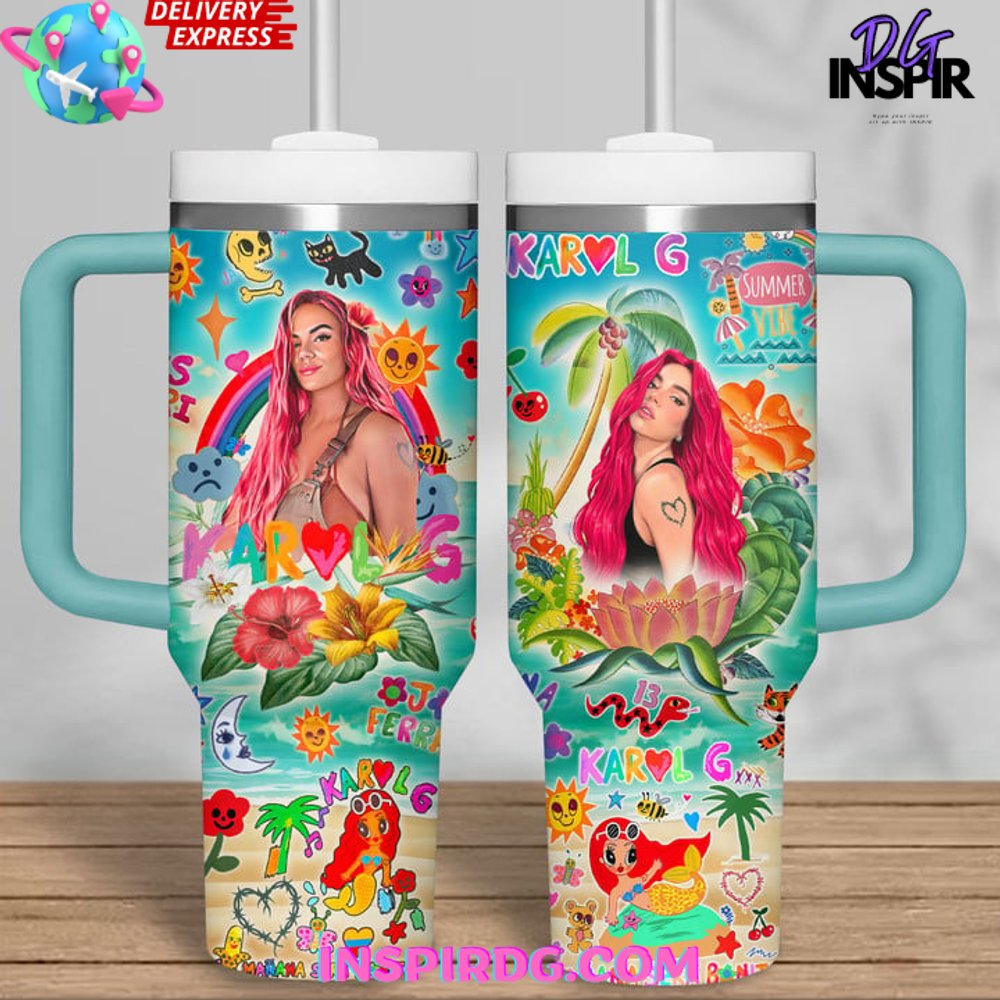 Karol G Summer Stanley Tumbler 40z - InspirDG