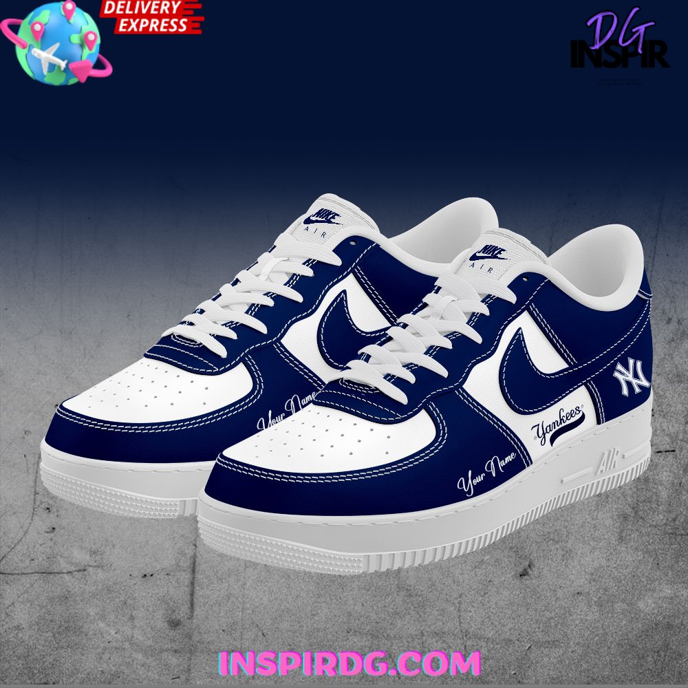 New York Yankees MLB x Nike Air Force 1 Sneaker - InspirDG