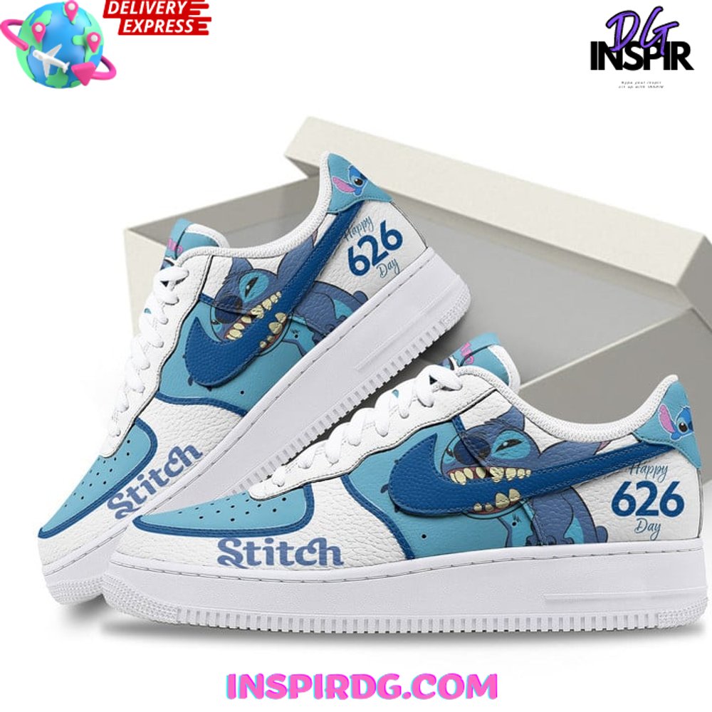 Stitch Happy 626 Day Limited Edition Air Force 1 - InspirDG