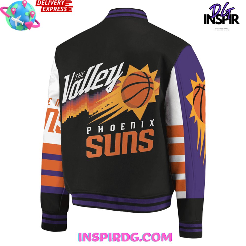 The Volley Phoenix Suns Limited Edition Baseball Jacket - InspirDG
